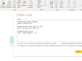 Execute Python Script From Power Bi